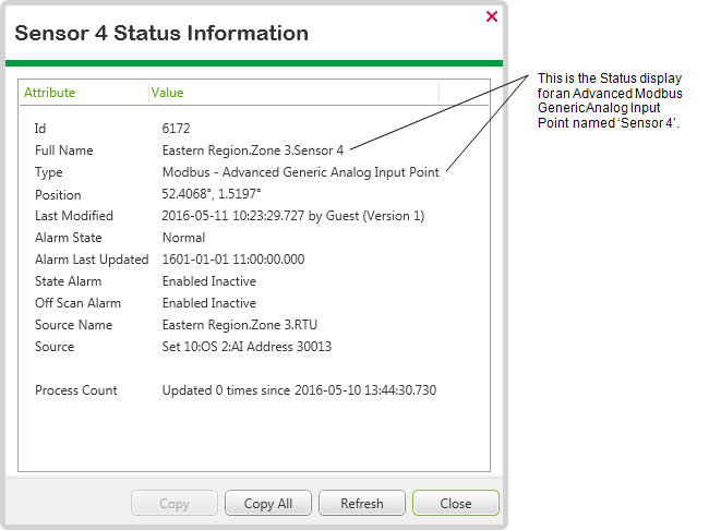 ViewX and Virtual ViewX Clients Guide - Status Displays